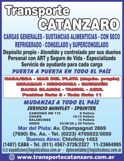 Guia Actual de Transporte de Argentina y MERCOSUR - transporte de ...